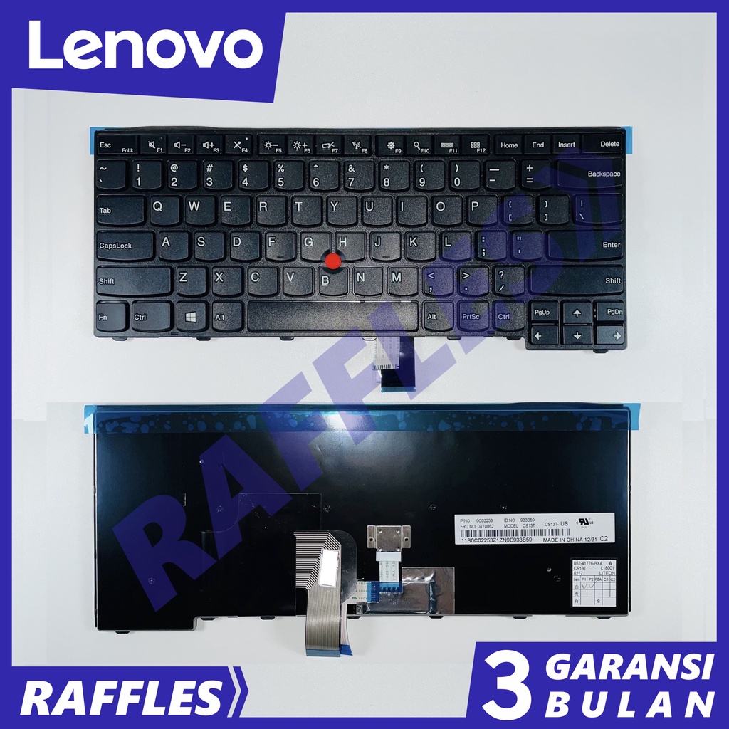 Jual Keyboard Lenovo Thinkpad T431 T431s T440 T440p T440s T450 T450p ...