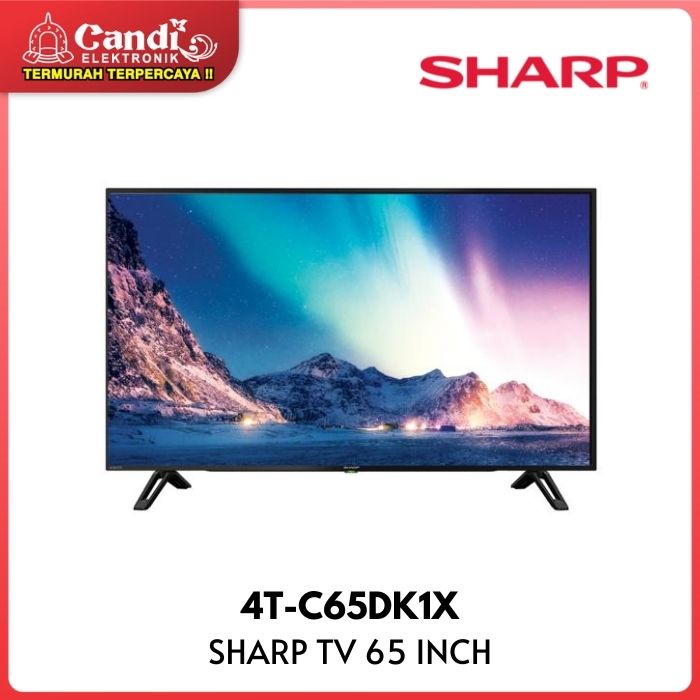 Jual SHARP LED Android 4k Ultra HD Tv 65 Inch 4T-C65DK1X | Shopee Indonesia