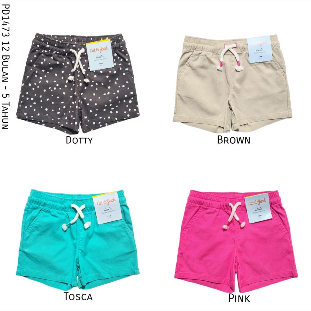Jual PD1473 Cnj Shorts Celana Pendek Anak Unisex Basic Dotty | Shopee Indonesia