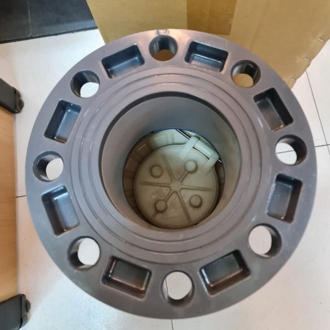 Jual Swing Foot Valve Pvc Flange Jis 10K 4" Inch Dn100 | Shopee Indonesia