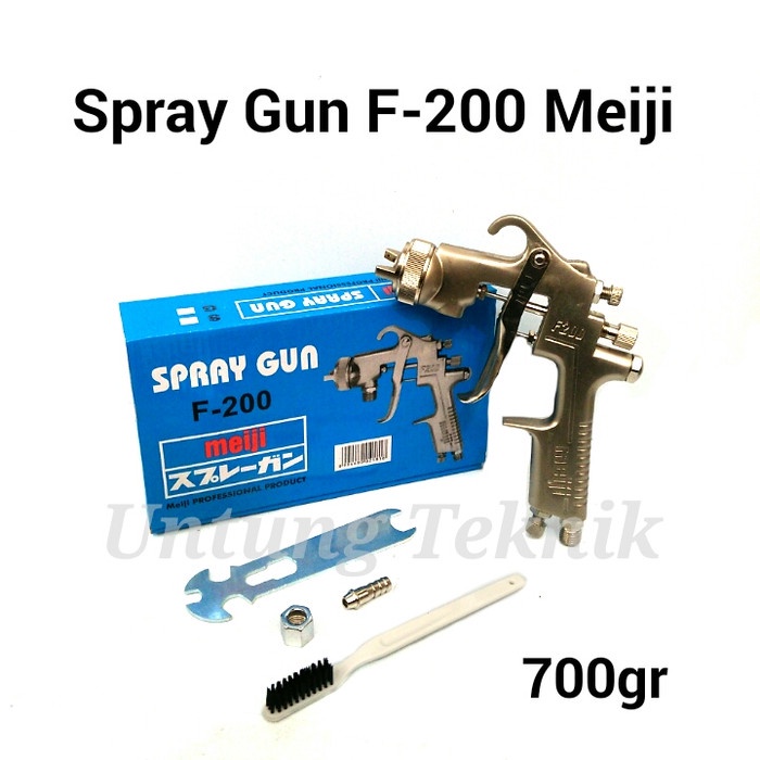 Jual MEIJI F200 G Spray Gun Japan - Alat Semprot Cat Premium - 2.0mm ...