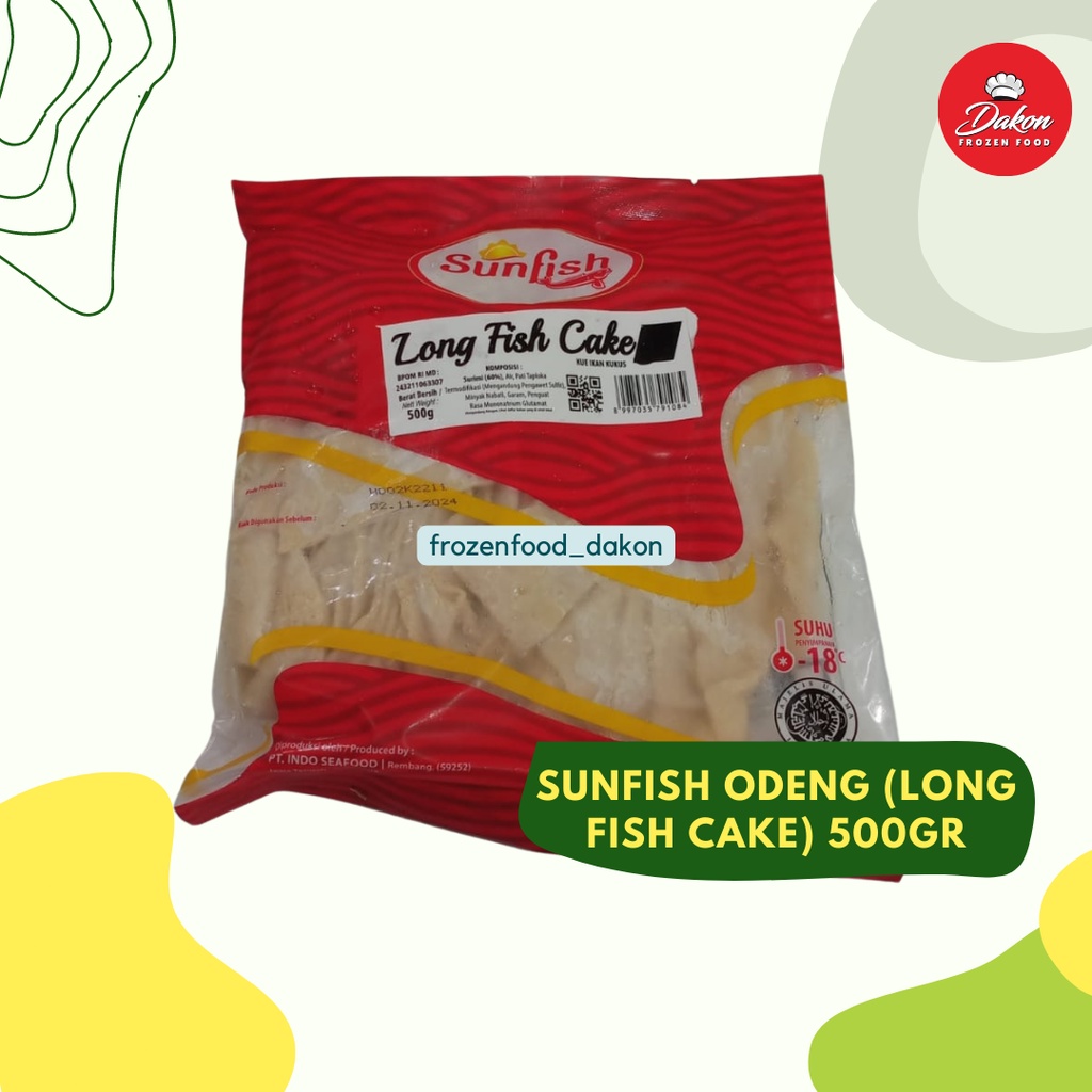 Jual Sunfish Odeng Long Fish Cake 500gr | Shopee Indonesia