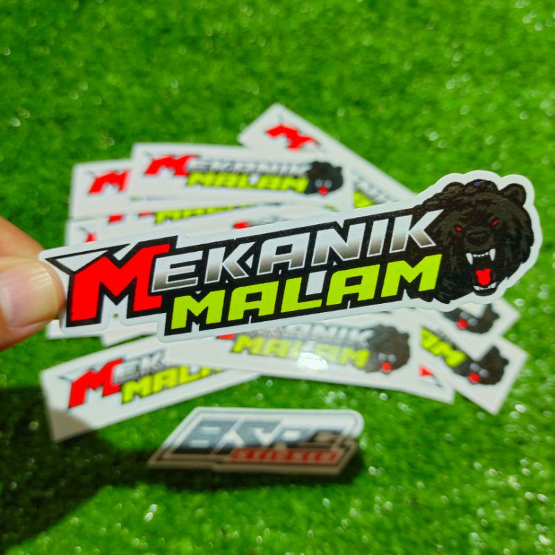 Jual sticker mekanik malam | Shopee Indonesia
