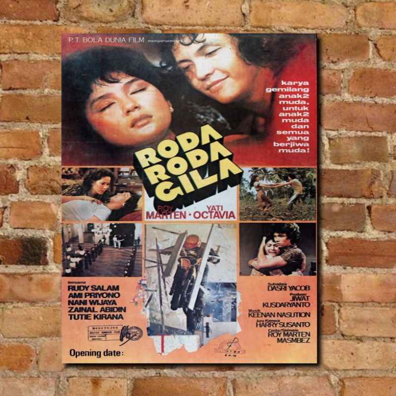 Jual DGS poster kayu hiasan dinding walldecor dekorasi ruangan film ...