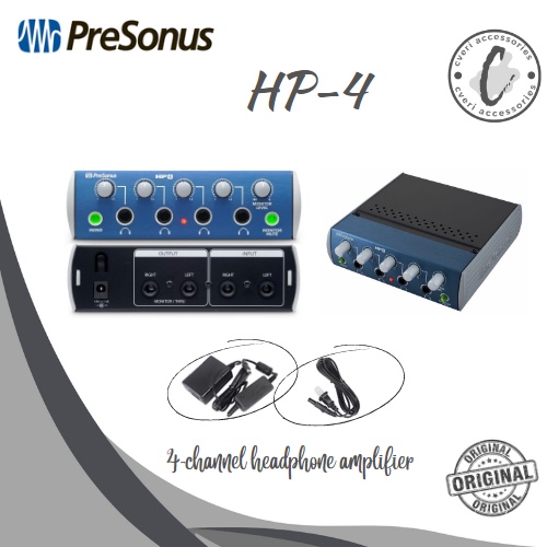 Jual PreSonus HP4 4-channel Headphone Amplifier Original HP-4 | Shopee ...
