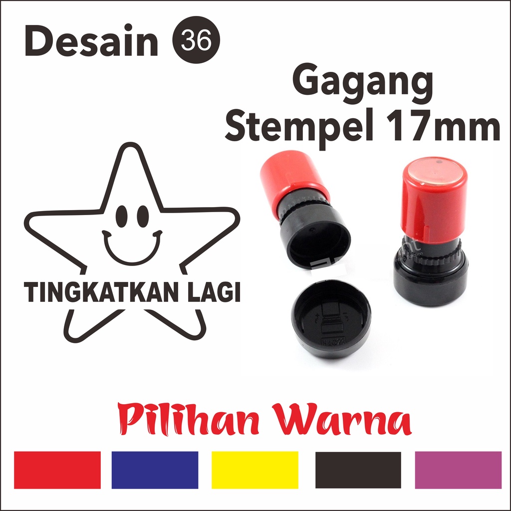 Jual stempel penilaian anak paud tk sd , stempel nilai guru stempel ...
