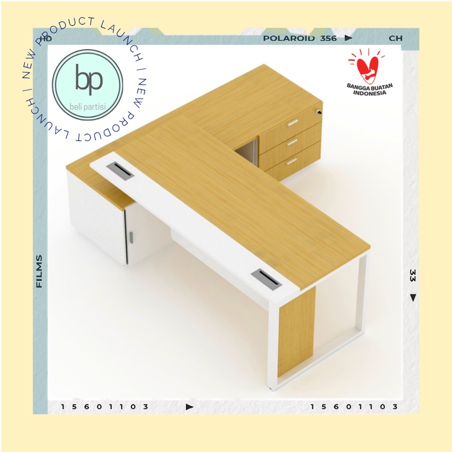 Jual Meja Kerja / Meja Direktur Executive Uno New Modern UOD 7068 ecr ...