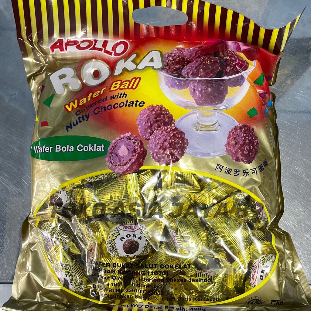 Jual Apollo roka 420 gr isi 70pcs | Shopee Indonesia