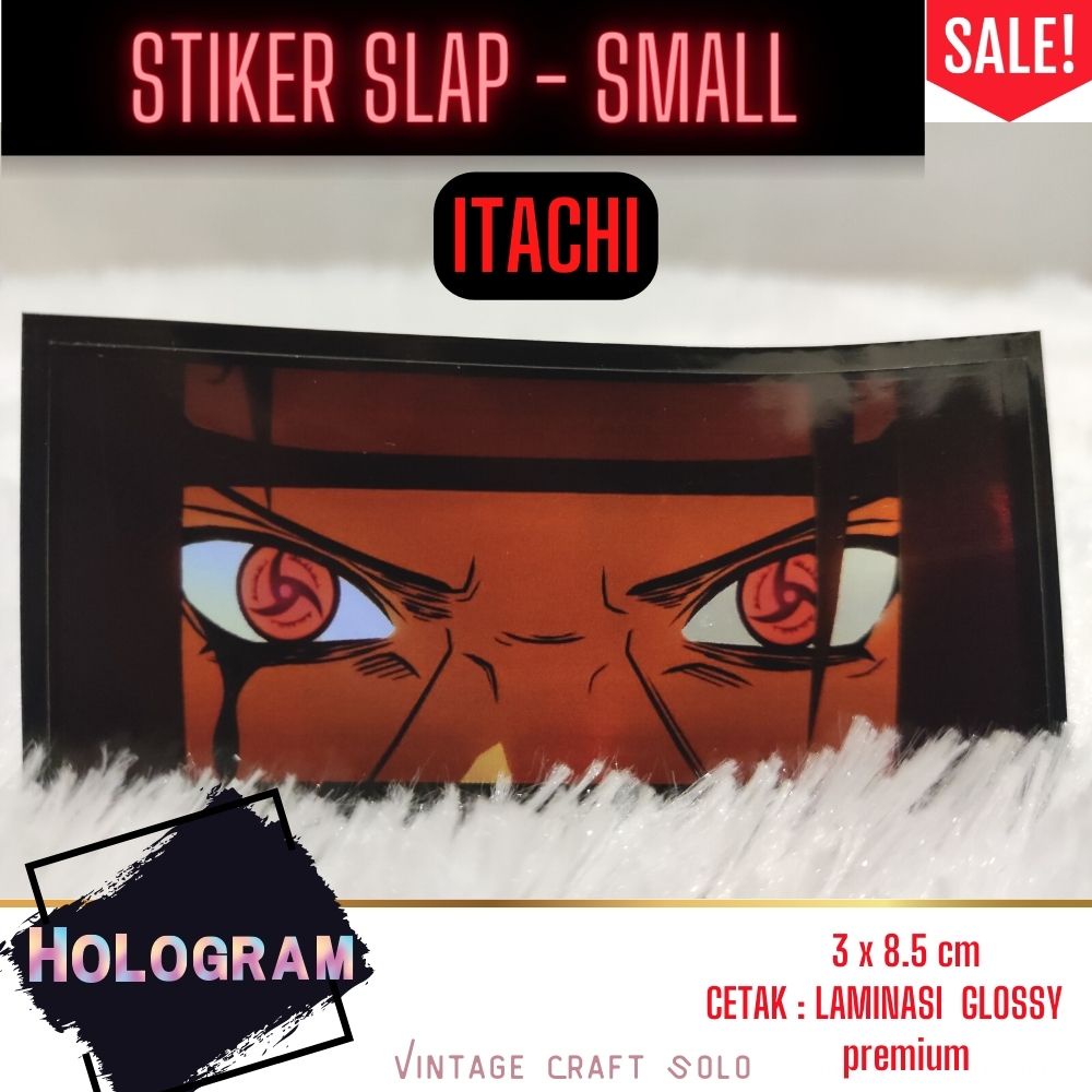 Jual ticker Stiker Anime Slap ITACHI MANGEKYO Naruto | Shopee Indonesia