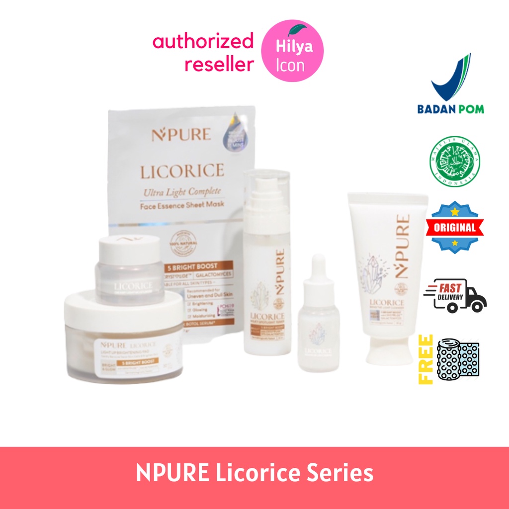 Jual NPURE LICORICE BRING THE LIGHT CLEANSER/LICORICE LIGHT UP ...