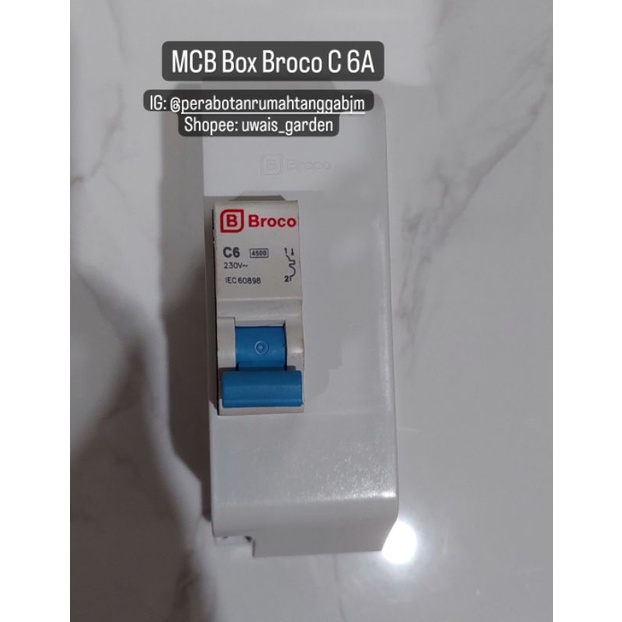 Jual Broco Box MCB 1 Group Outbow Tempel 17101 Box MCB 1P / MCB BROCO ... Jual Broco Box MCB 1 Group Outbow Tempel 17101 Box MCB 1P / MCB BROCO ...