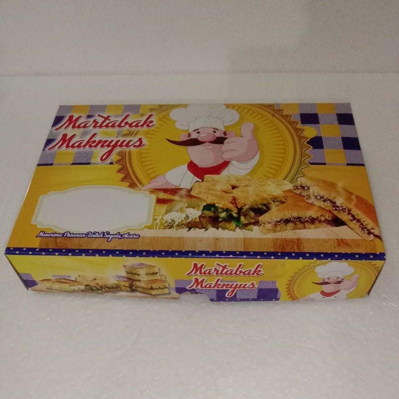 Jual dus martabak / kotak box martabak 21x13x4,5cm | Shopee Indonesia
