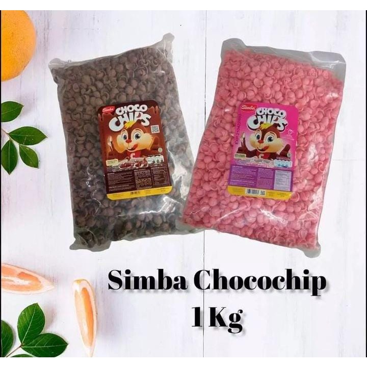 Jual Choco chip simba sereal varian strawberry kemasan 1 kg | Shopee ...