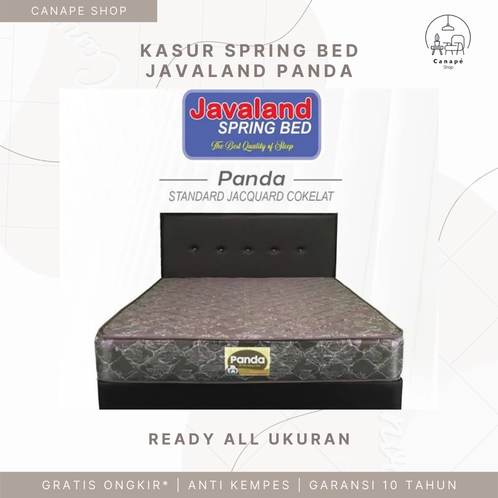 Jual Kasur Springbed Empuk Merk Javaland Model Panda Garansi Pabrik #0 | Shopee Indonesia