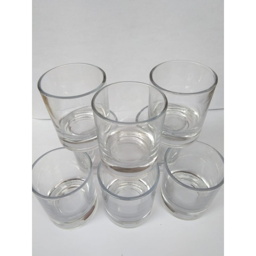 Jual Gelas Mini Sloky Gelas Kaca Sloki Pot Tanaman Katus Seculen Bambu ...