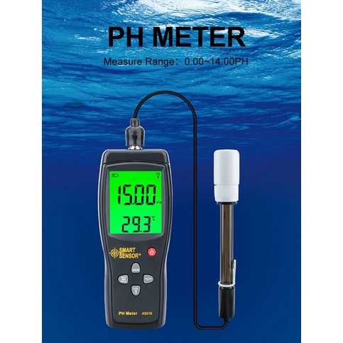 Jual PH Meter Digital - Smart Sensor AS218 Bersertivikat Kalibrasi Asam ...