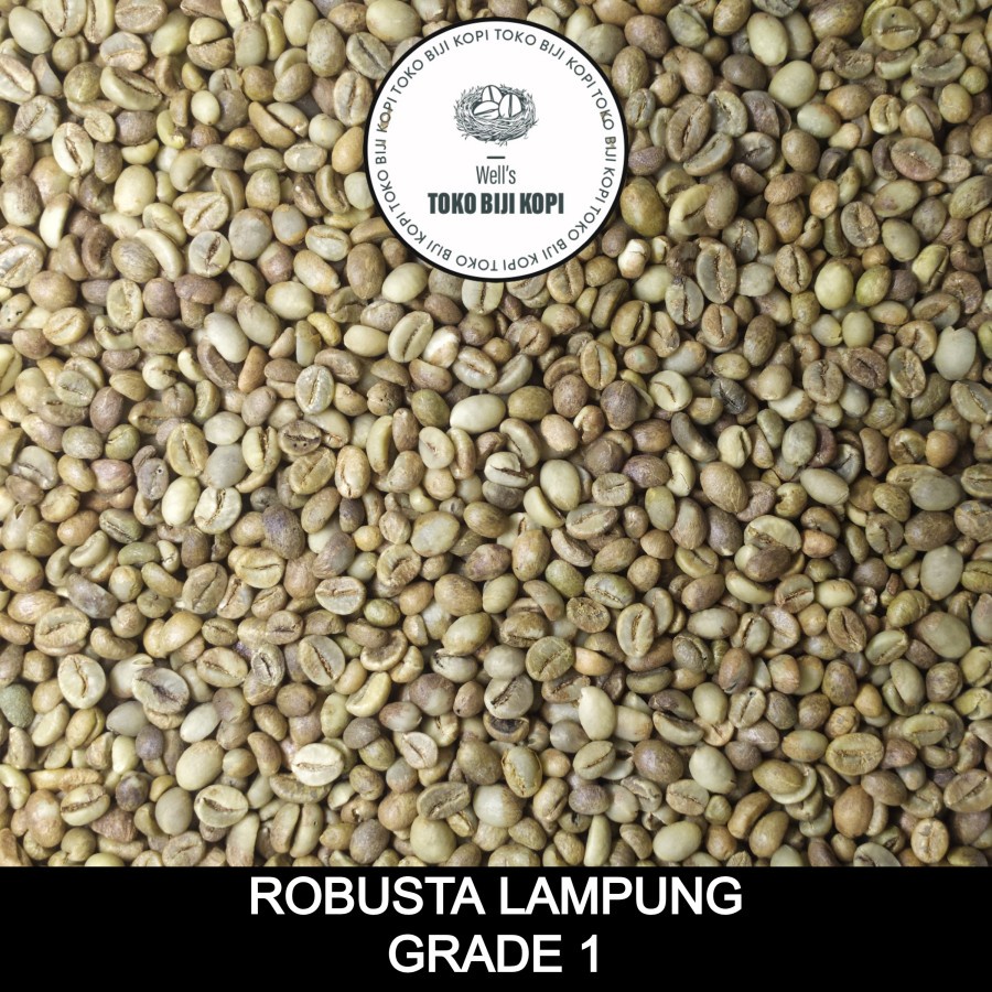 Jual GREEN BEAN ROBUSTA LAMPUNG GRADE 1 BIJI KOPI MENTAH - 1 KG ...