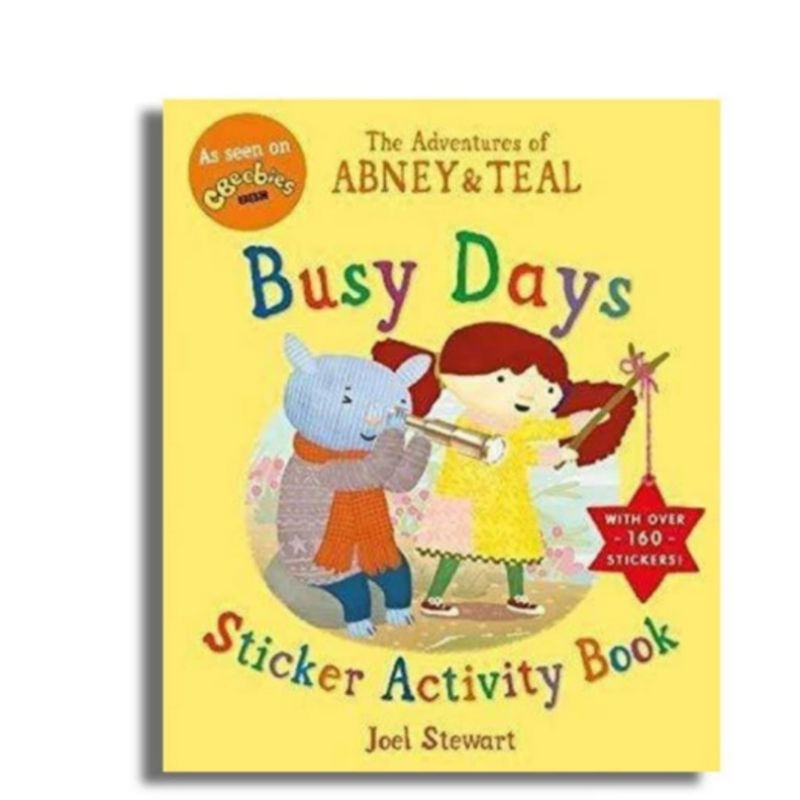 Jual The Adventures of Abney & Teal CBeebies Sticker Book | Shopee ...
