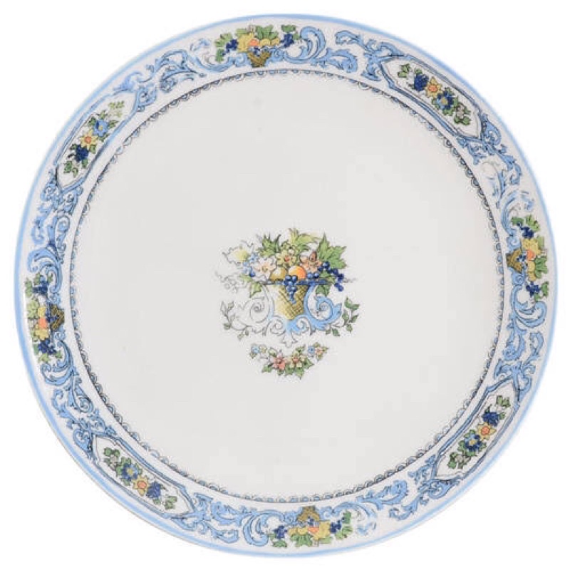 Jual Lenox Autumn Studio Dinner Plate Piring Makan White Blue Putih ...