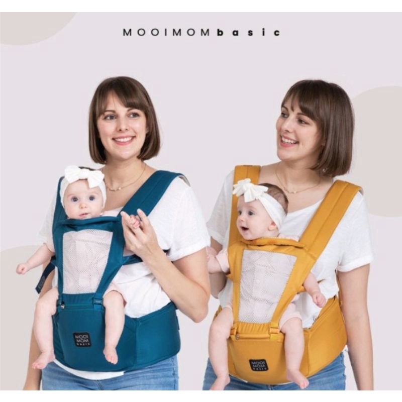 Jual MOOIMOM Basic Compact Hipseat Carrier | Shopee Indonesia