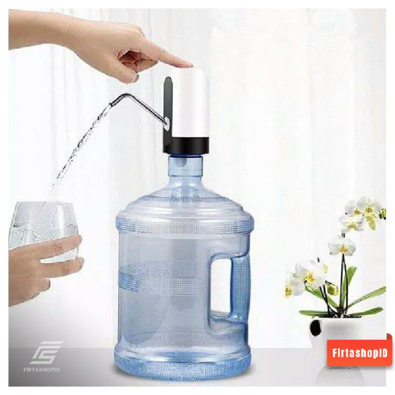 Jual Pompa Galon Elektrik Q2 LED Dispenser Air Minum Recharge Otomatis ...