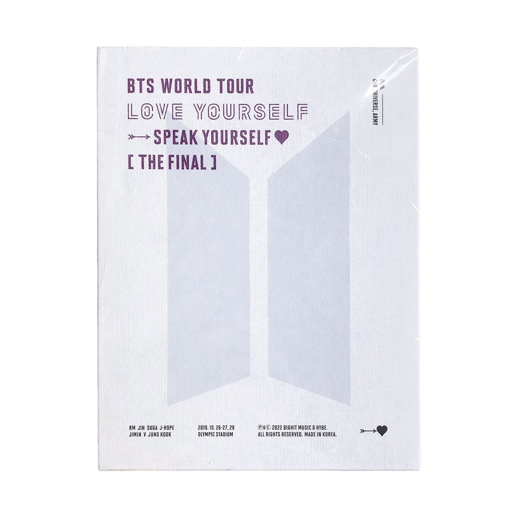 Jual BTS - World Tour Love Yourself : Speak Yourself [THE FINAL] DVD | Shopee Indonesia