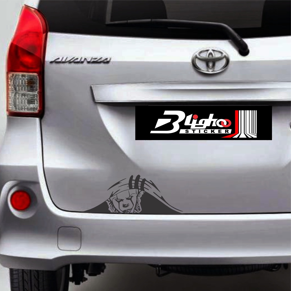 Jual STIKER CLOWN BADUT NGINTIP KEREN CUTTING STICKER MOBIL JOKER ...