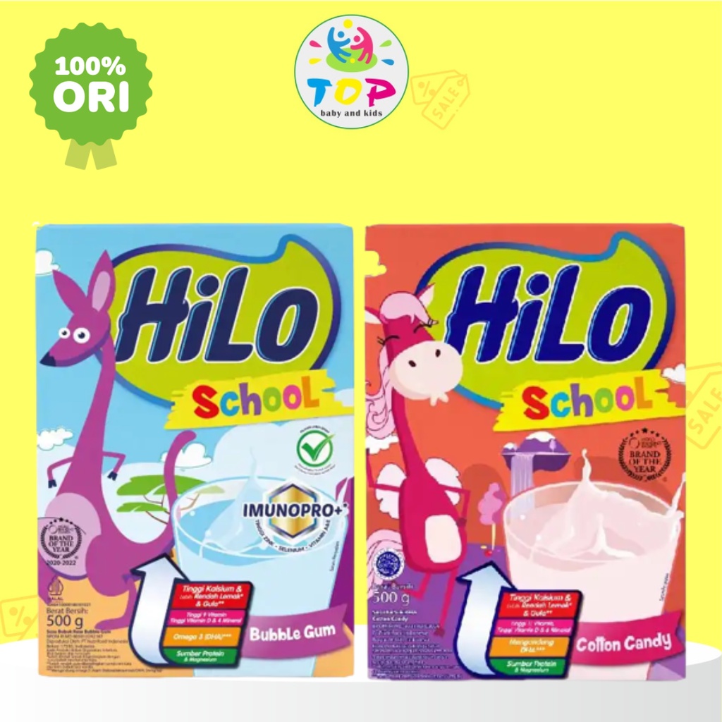Jual ~TOP~ HILO SCHOOL 500 GR (PILIH VARIAN DI VARIASI) | Shopee Indonesia