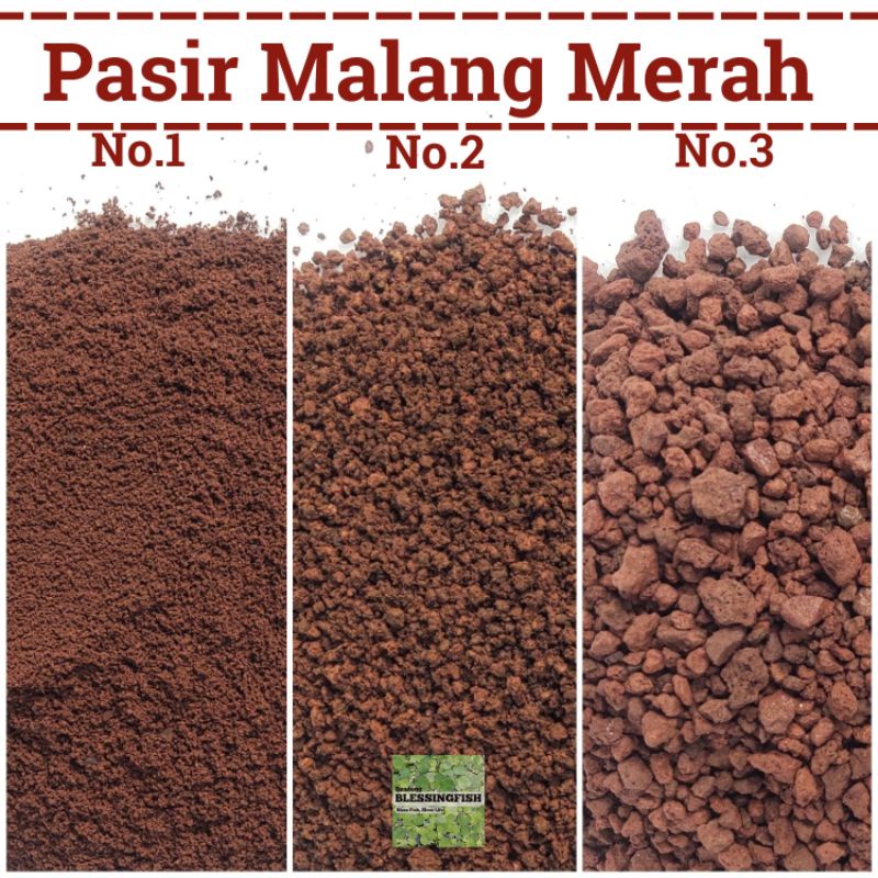 Jual Pasir Malang Merah Pasmal Merah Pasir Aquarium Aquascape Pasir ...