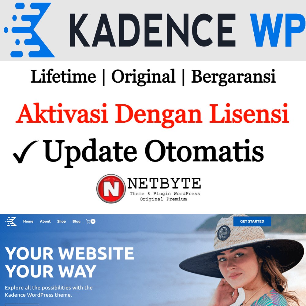 Jual Kadence WP Theme WordPress Lifetime [Original, Update Otomatis, Bergaransi] | Shopee Indonesia