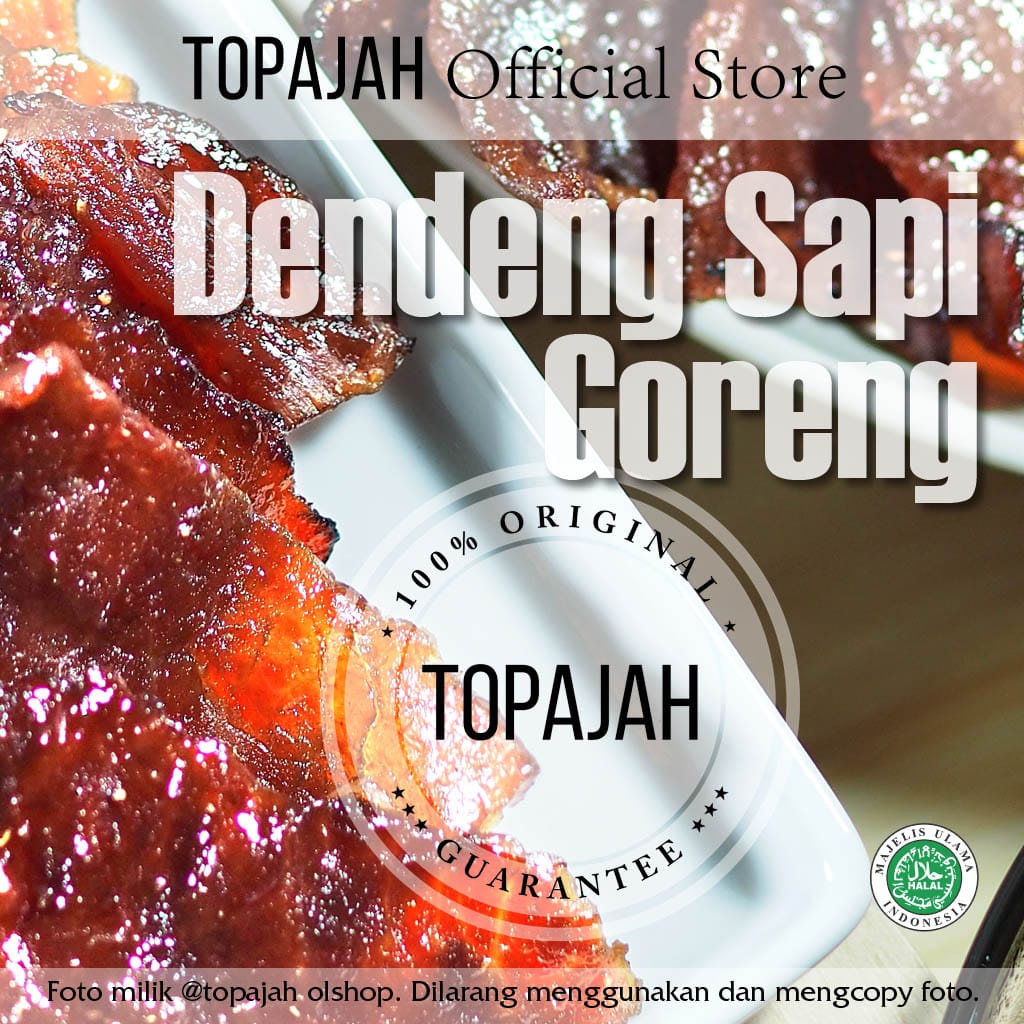 Jual Dendeng sapi goreng praktis siap makan 1kg | Shopee Indonesia