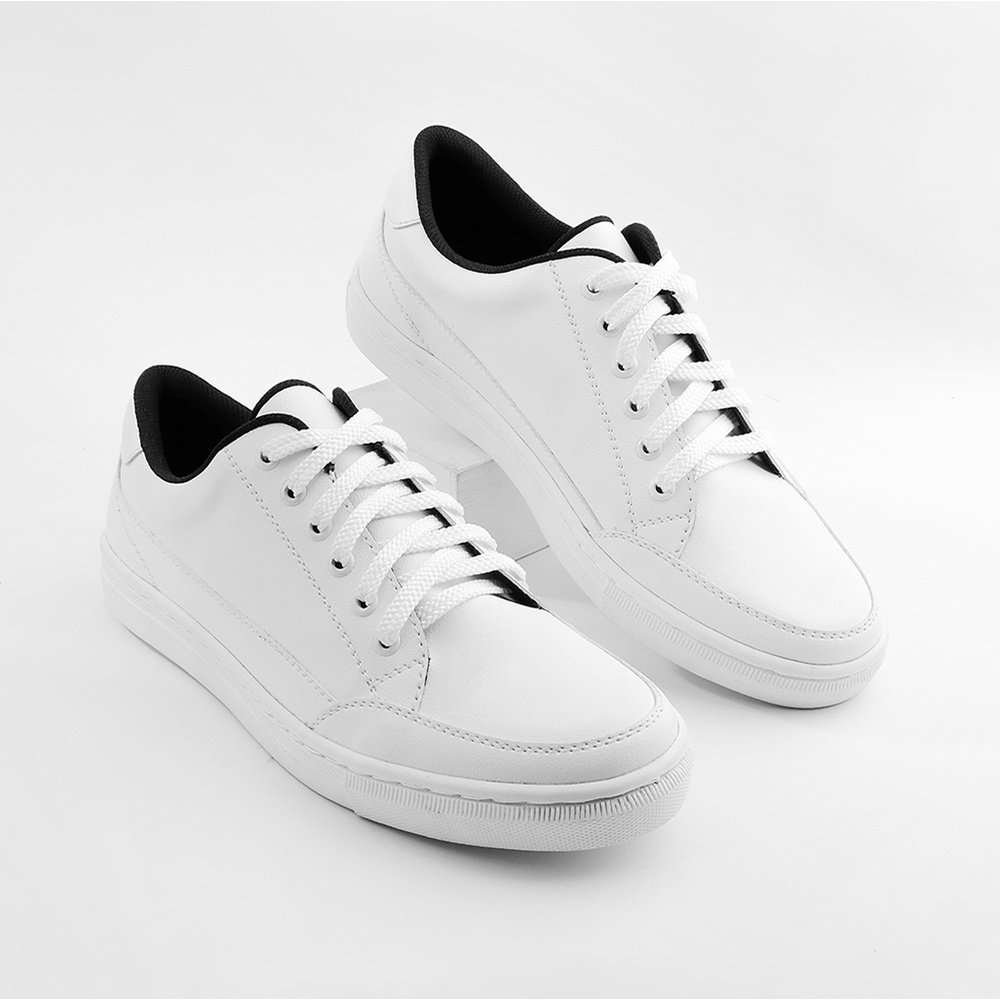 Jual PARKER FULL WHITE |ManNeedMe x ARF| Sepatu Sneakers Pria Casual ...