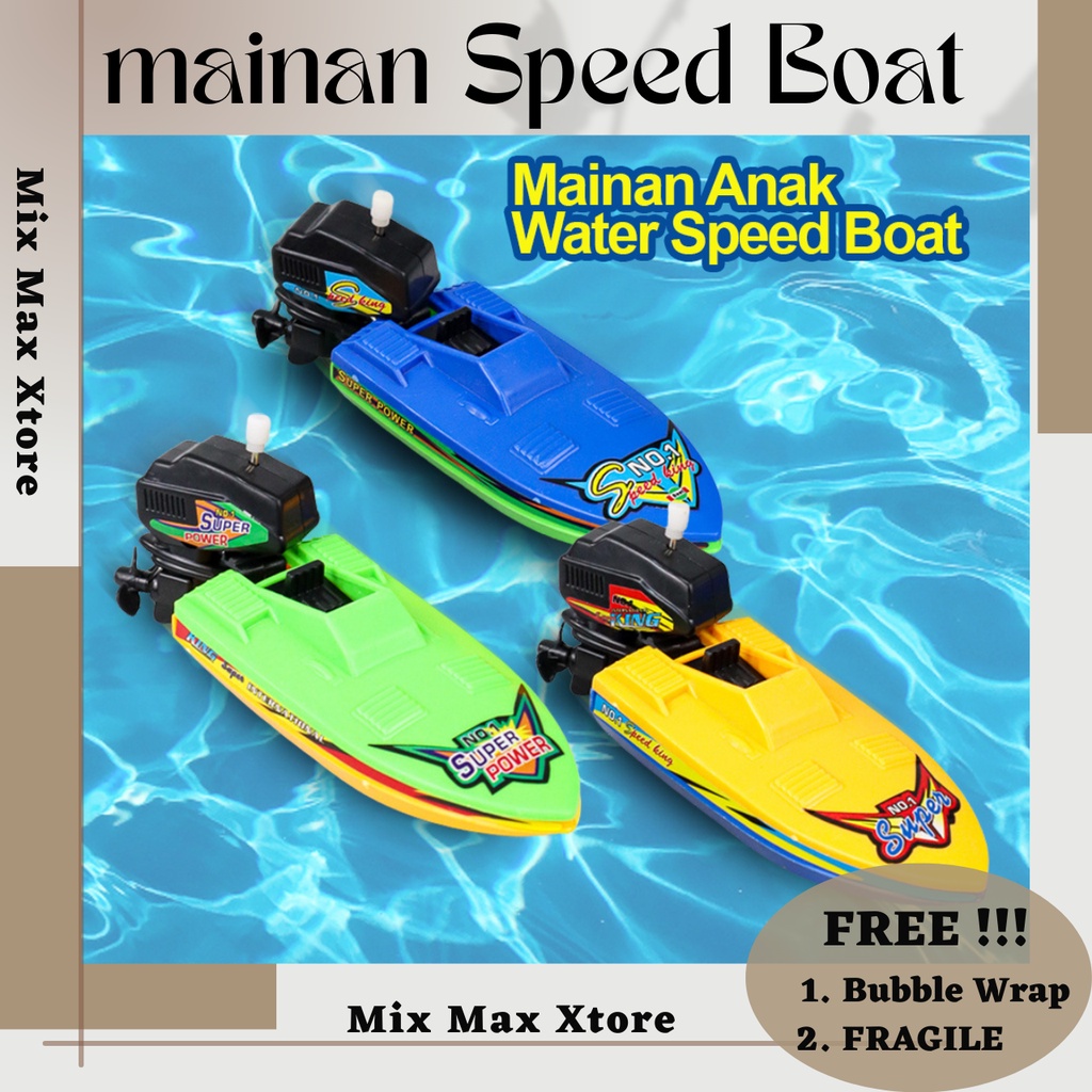 Jual Mainan Anak Water Speed Boat Ship Children Toy - Mix Color ...