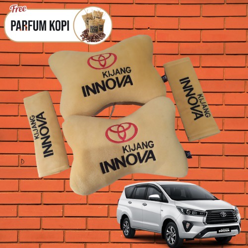 Jual bantal mobil innova coklat muda | Shopee Indonesia