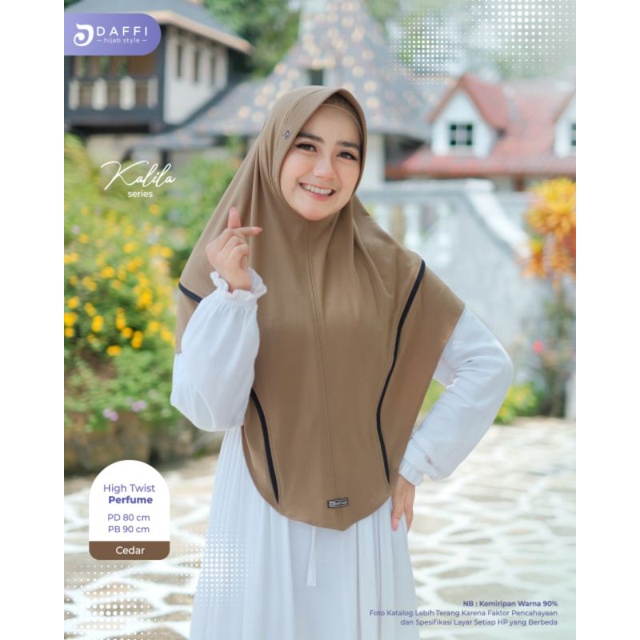 Jual KALILA DAFFI HIJAB Jilbab instan, jilbab kekinian, jilbab simpel ...