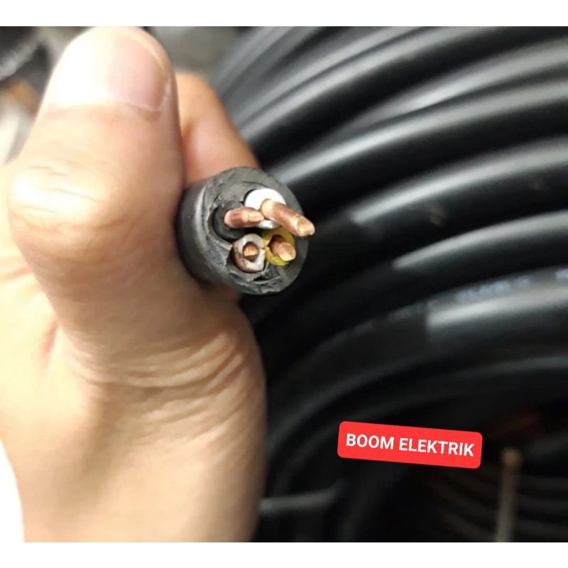 Jual Kabel Tanam NYY Kawat Ukuran 4x4mm Supreme Harga Permeter | Shopee ...