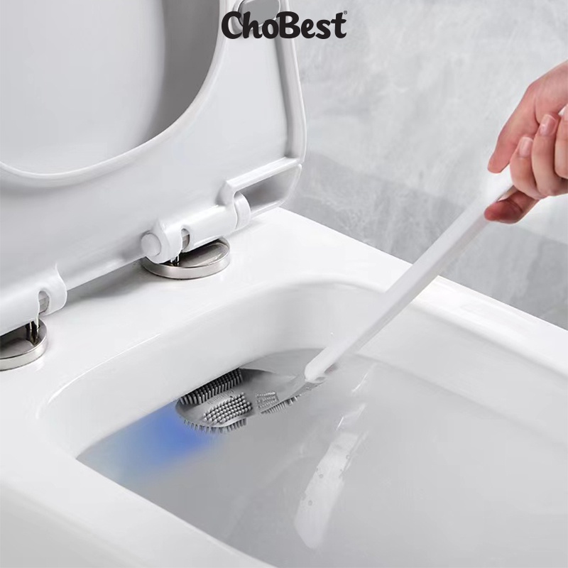 Jual CHOBEST Sikat WC Silikon CB03 Sikat Closet Brush Sikat Toilet Golf ...