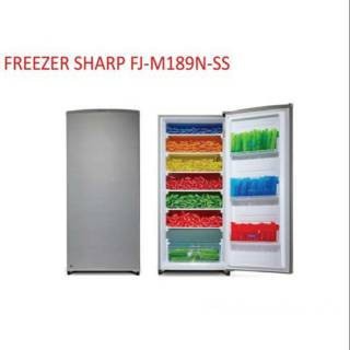 Jual Kulkas Freezer Sharp 6 Rak FJM 189 NSS Kulkas Asi dan Es batu ...