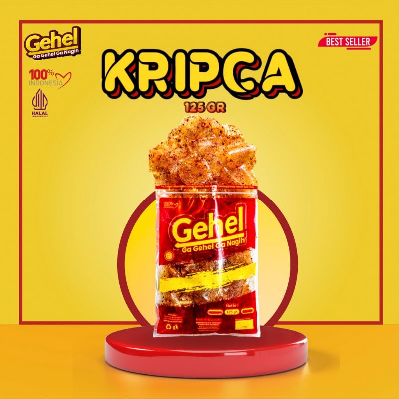 Jual GEHEL Keripik Kaca 125 Gram / Kripca Gehel / Snack Gehel | Shopee ...