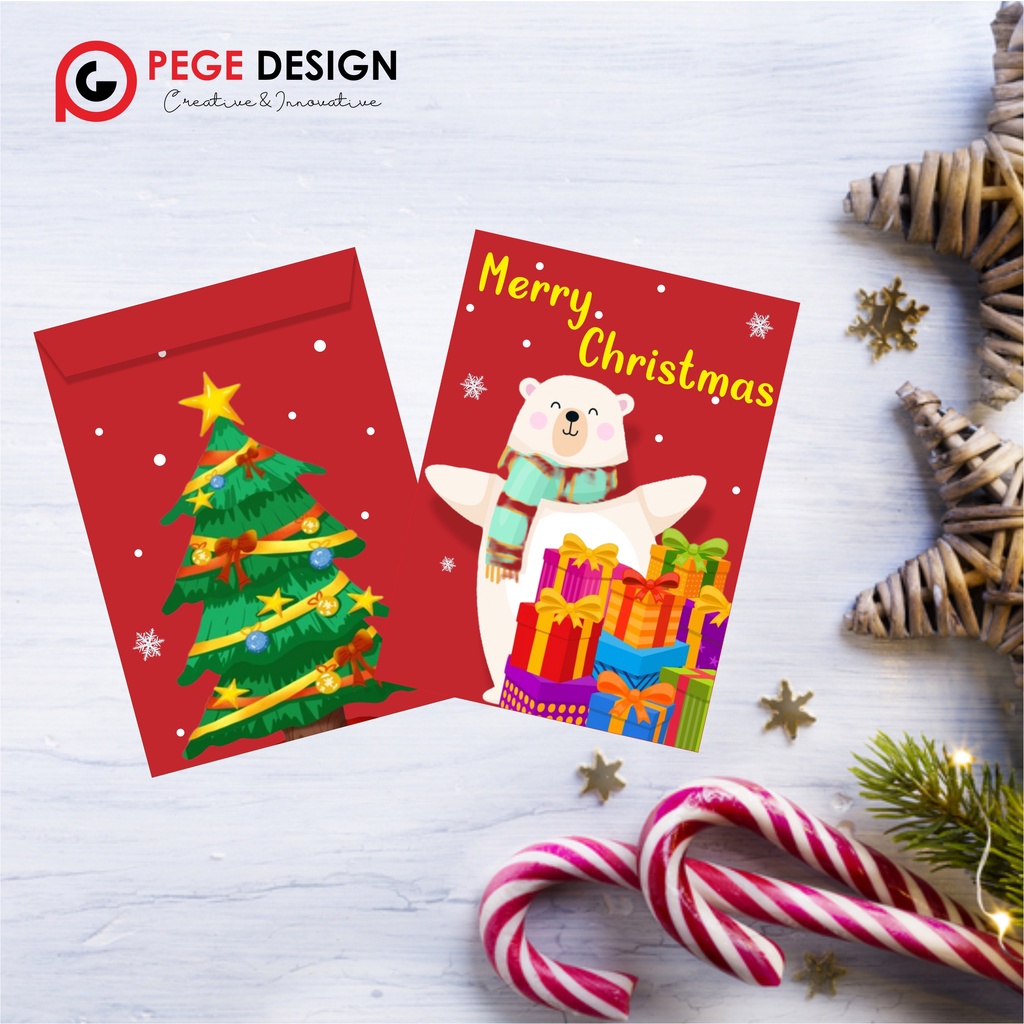 Jual AMPLOP NATAL//AMPLOP NATAL KEREN | Shopee Indonesia