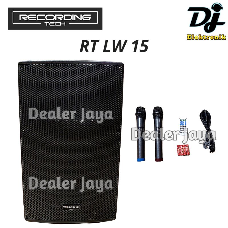 Jual Speaker Portable Recording Tech RT LW 15 / RT LW15 / RT15 - 15 ...