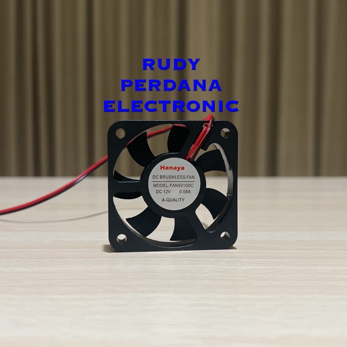 Jual KIPAS FAN DC 12V 12 VOLT 5CM 5 CM HANAYA | Shopee Indonesia