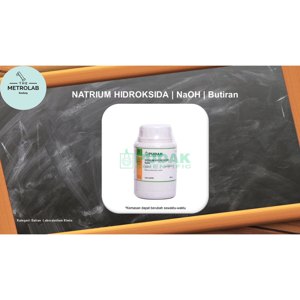 Jual Natrium Hidroksida | Sodium Hidroksida | NaOH | Butiran (500 g ...