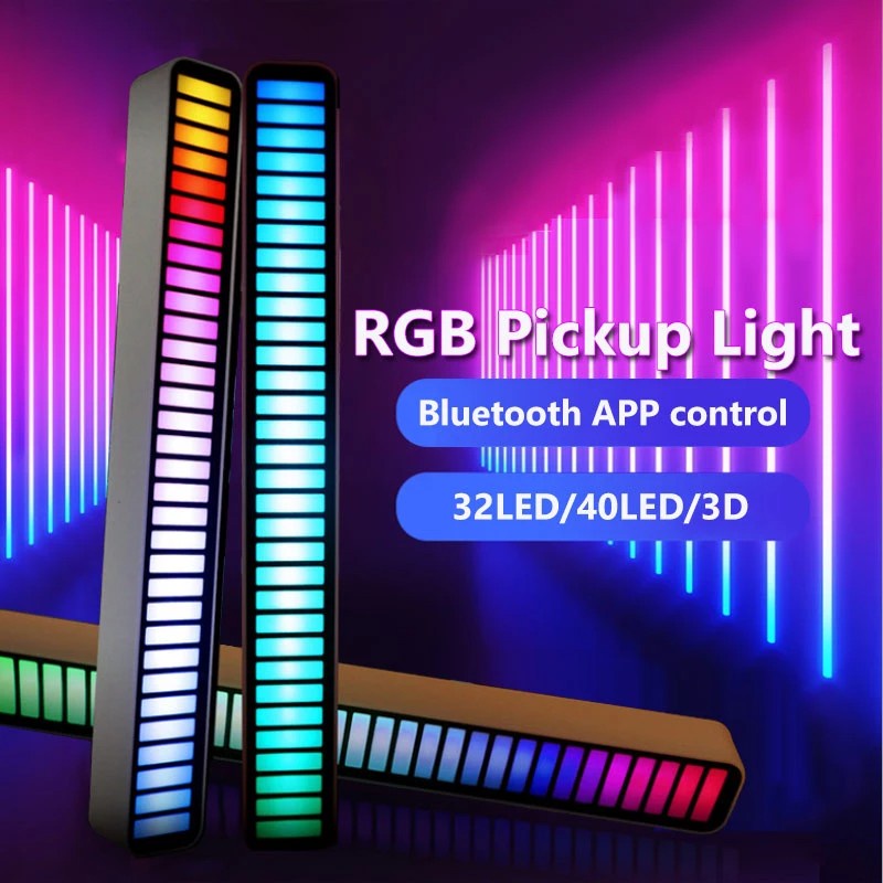 Jual Lampu LED RGB Bar Strip / Lampu Sensor Suara Musik RGB Sound ...