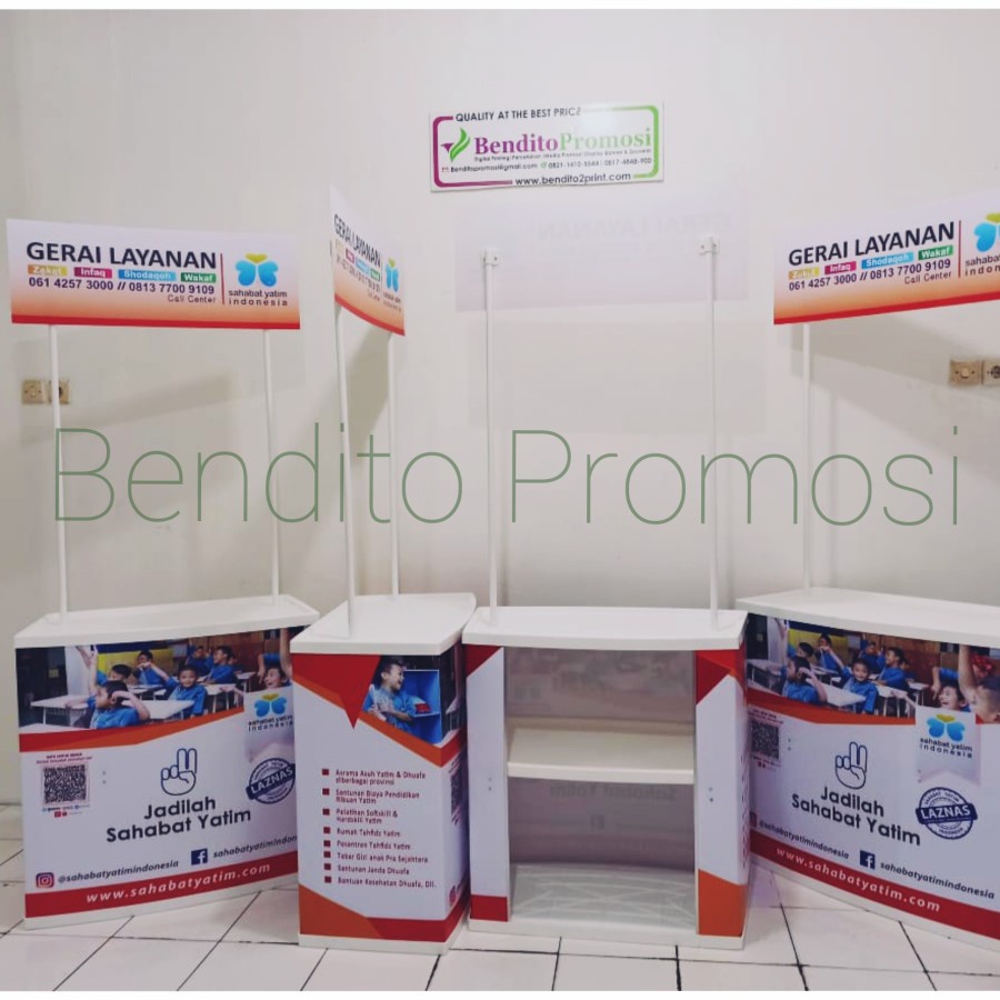 Jual Event Desk Portable, Meja Promosi Booth Portable, Event Desk Pop ...
