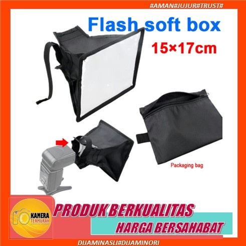 Jual Softbox diffuser flash sofbox flash difuser flash soft box ...