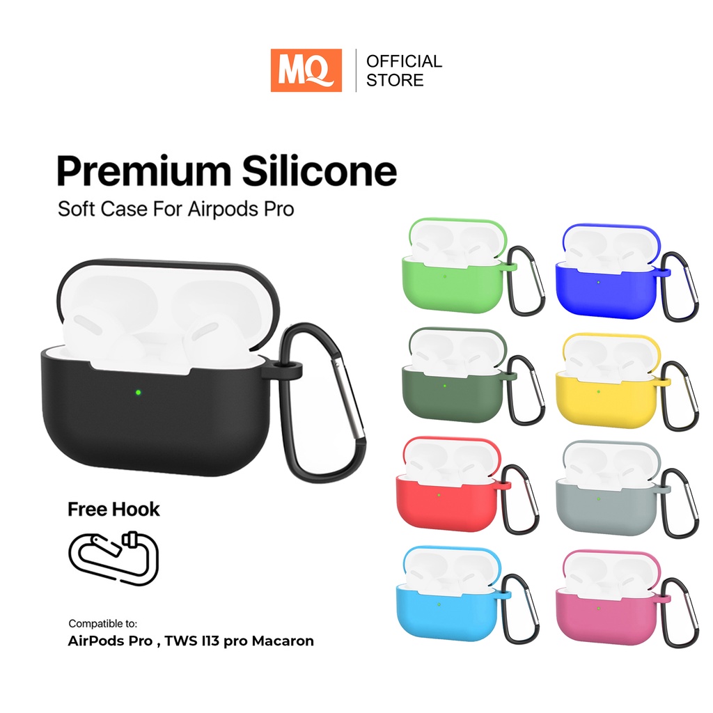 Jual MQ Premium Silicone Casing Case TWS Untuk Airpods Pro | TWS I13 ...