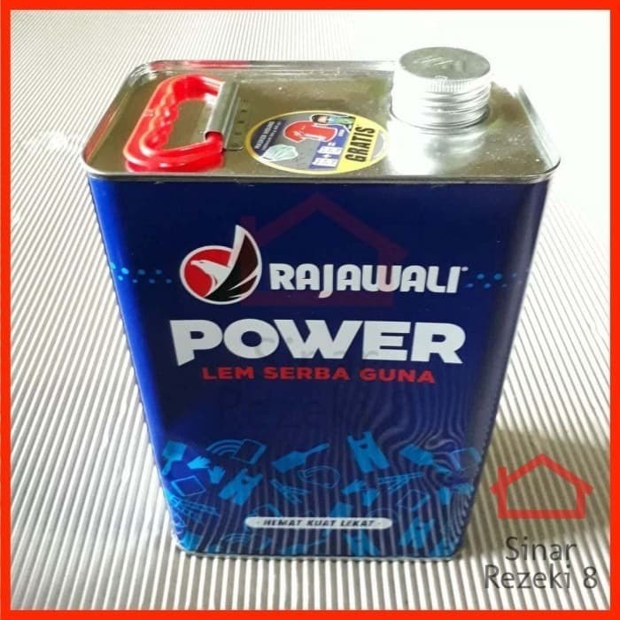Jual Lem Power Rajawali 2,5 kg GALON / Lem Kuning HPL Edging Serbaguna ...