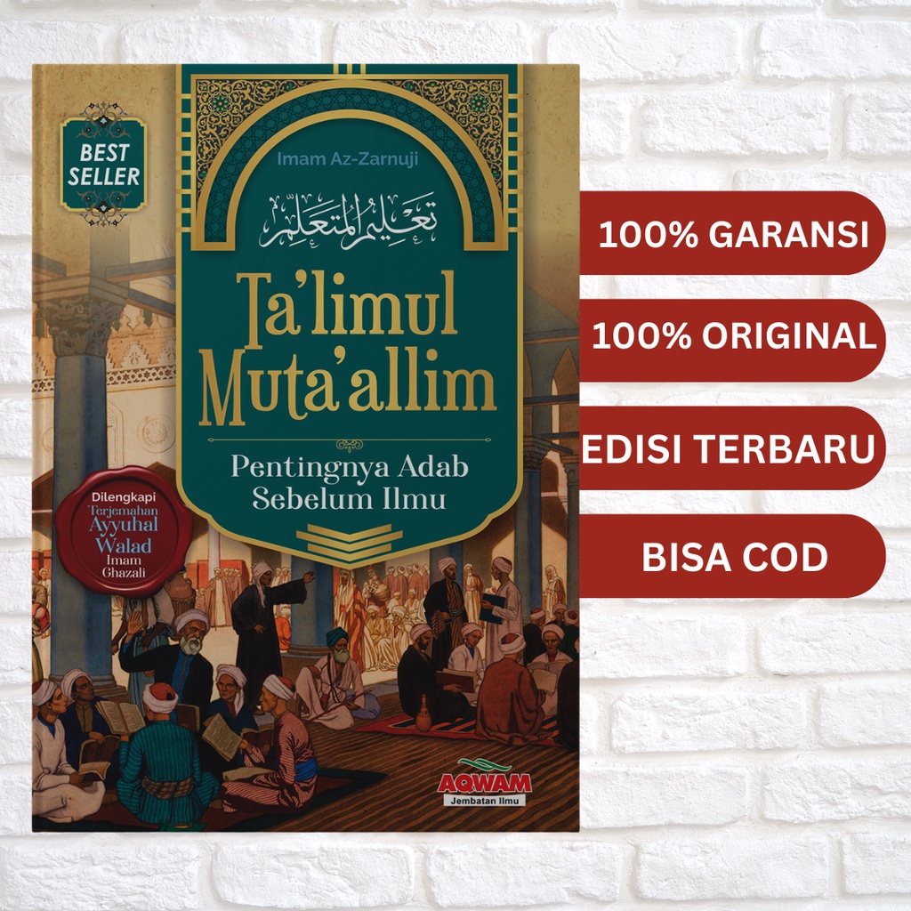 Jual Ta Lim Muta alim Taa limul Kitab Terjemah Kitab Adabul Alim Wal Mutaalim Adabul Alim Wal ...