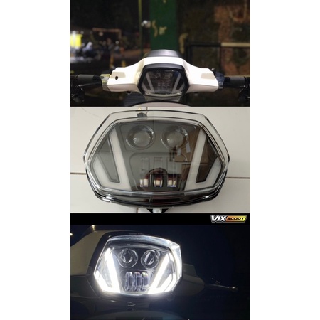 Jual Headlamp daymaker v2 model hd corse sprint | Shopee Indonesia